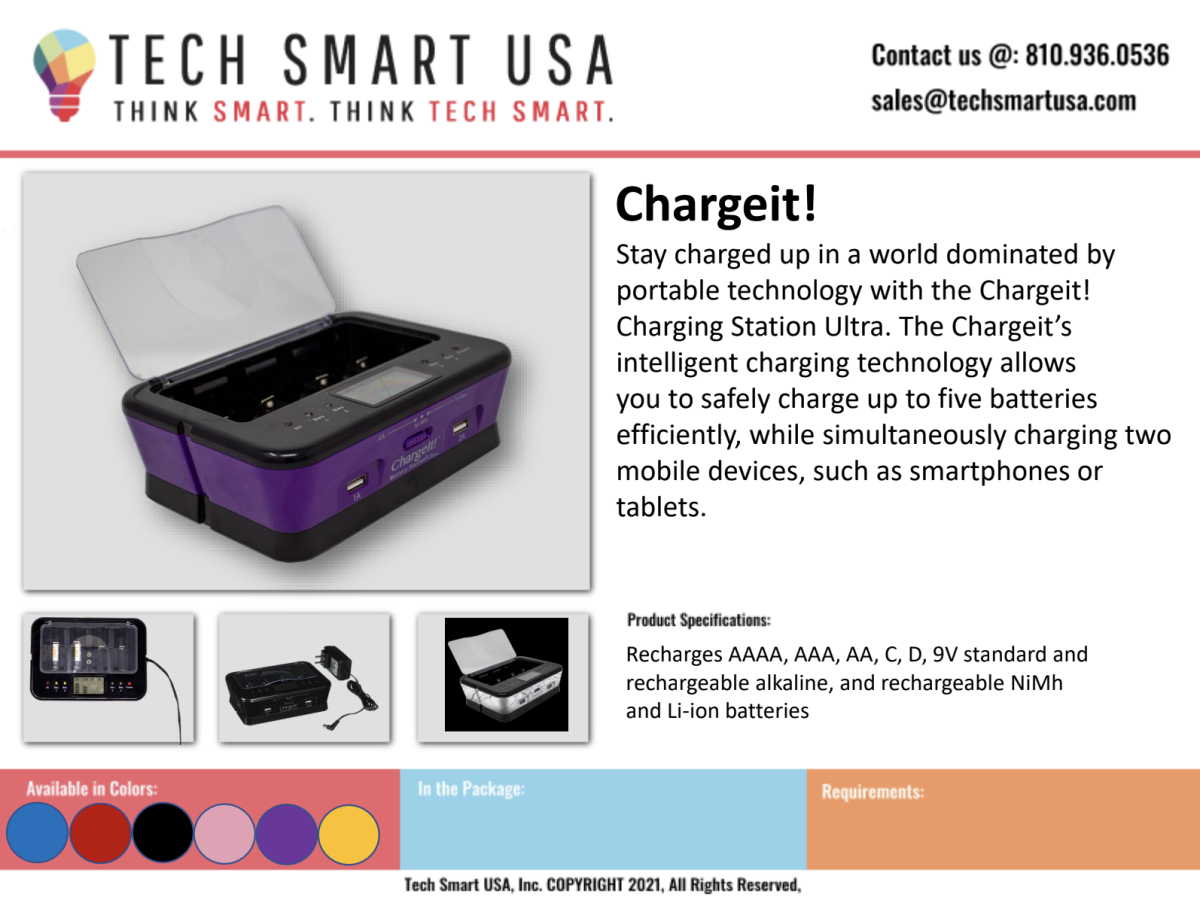 ChargeIt! Recharge Alkaline Batteries! – Tech Smart USA, Inc.