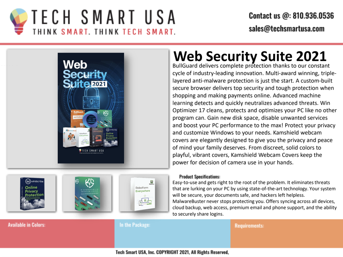 Web Security Suite – Tech Smart USA, Inc.