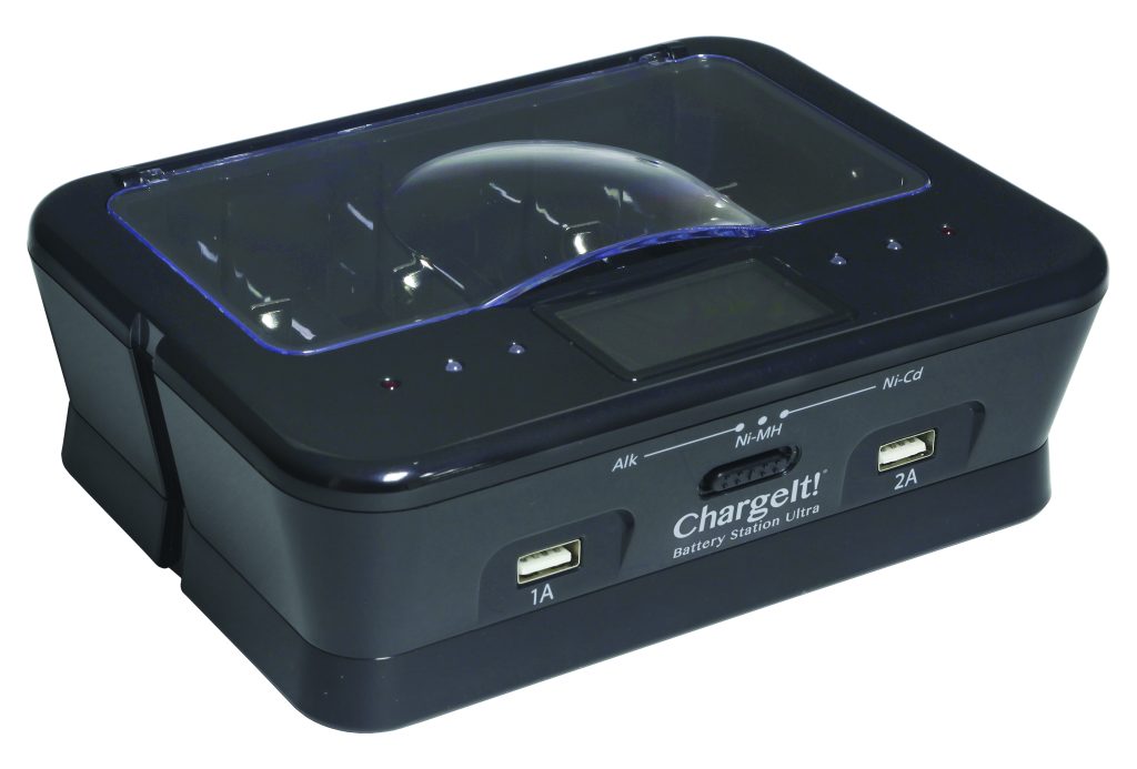 ChargeIt! Battery Station Ultra - Alkaline and Lithium Battery ...