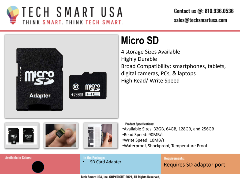 Micro SD - Tech Smart USA