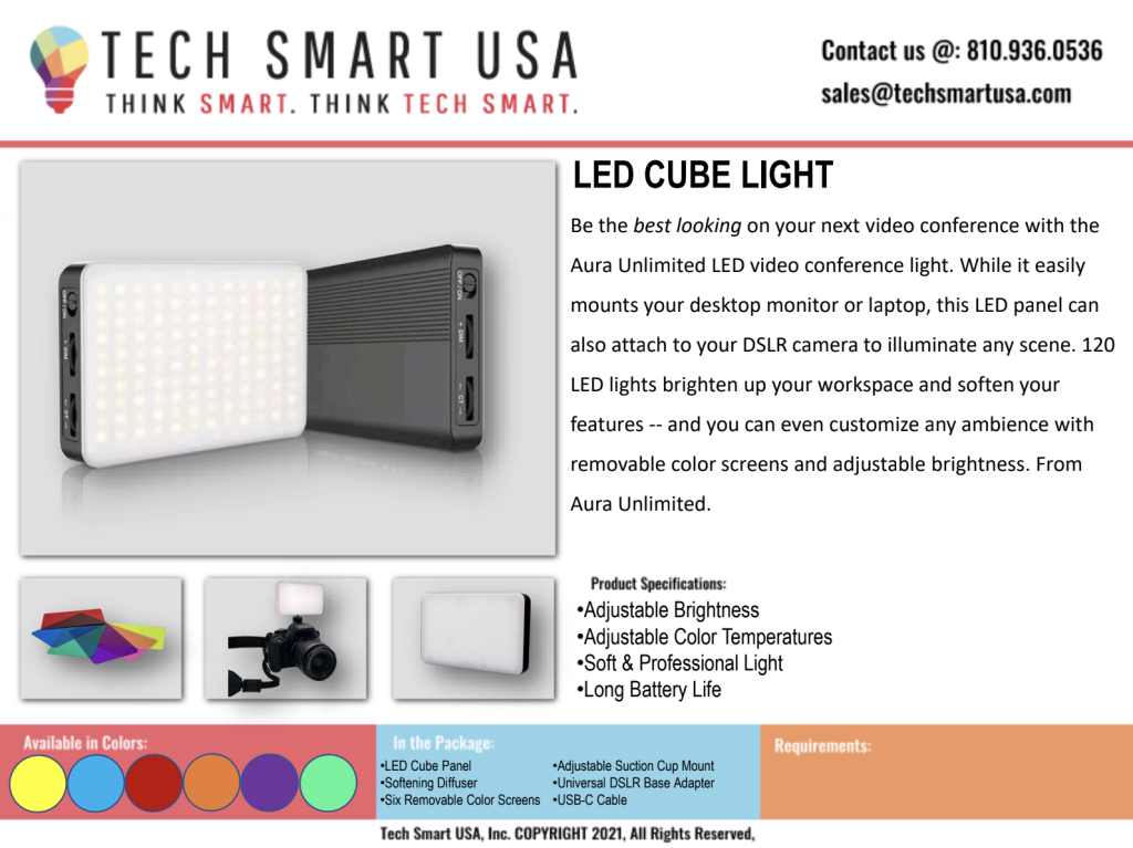 LED Cube Light - Tech Smart USA