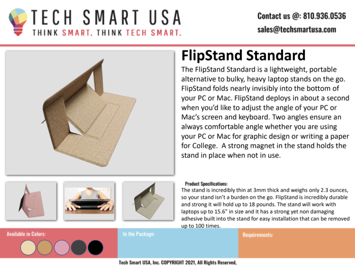 FlipStand - Tech Smart USA
